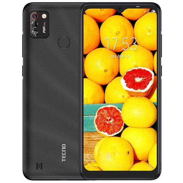 Смартфон Tecno Pop 4 Pro (BC3) 1/16GB Dual Sim Pearl Black ...