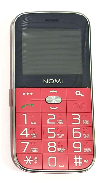 Телефон Nomi i220 Red – фото, отзывы, характеристики в интернет ...