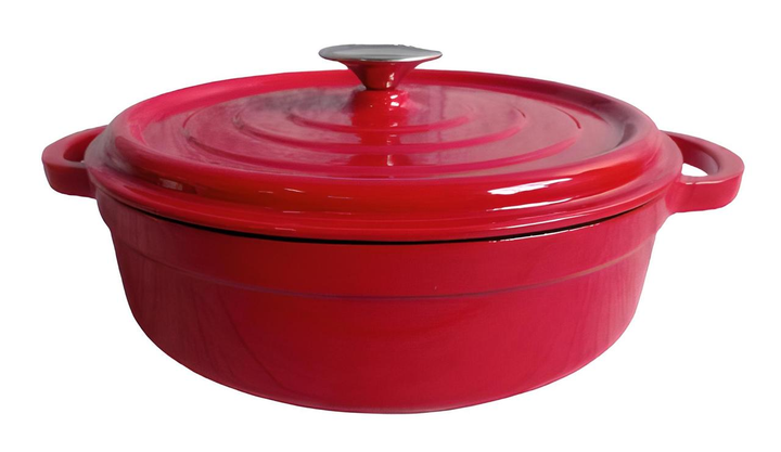 Сотейник чугунный O.M.S. Collection 3365-24 2,8л Red – фото, отзывы ...