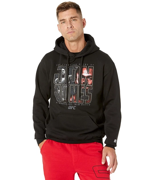 Худи UFC Jon Jones Fighting Pride Fleece Black, M (46) (11611959) от ...