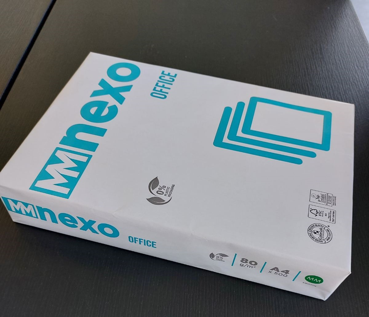 Бумага офисная A4 NEXO Office 80 г/м2 класс B 500 листов белизна 153% ...