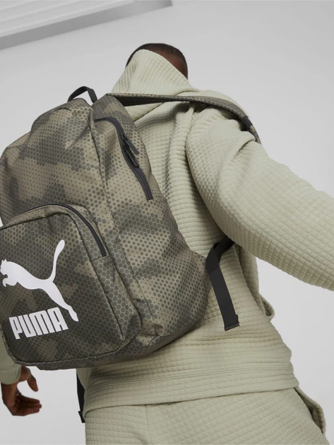 Рюкзак Puma Originals Urban Backpack 07922105 Burnt 24 л Olive-AOP ...