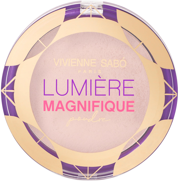 Пудра компактна матуюча Vivienne Sabo Lumiere Magnifique з ефектом ...