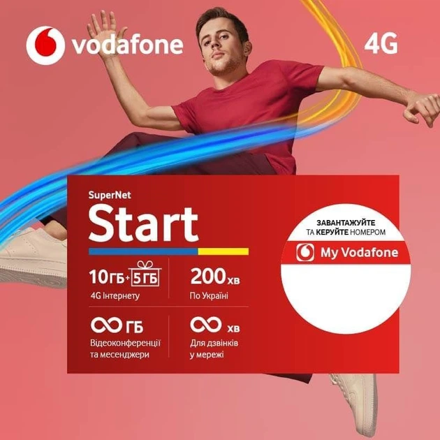 Стартовый пакет Vodafone (Водафон) SuperNet Start – фото, отзывы, характеристики в интернет ...