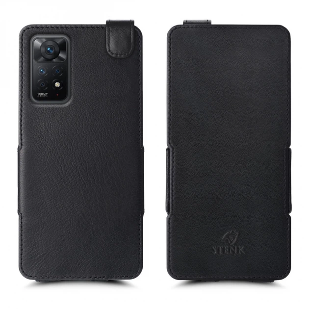 Чехол флип Stenk Prime для Xiaomi Redmi Note 11 Pro Чёрный (72196 ...