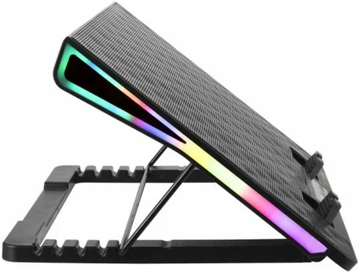 Охлаждающая подставка для ноутбука Esperanza EGC101 Black/RGB – фото ...