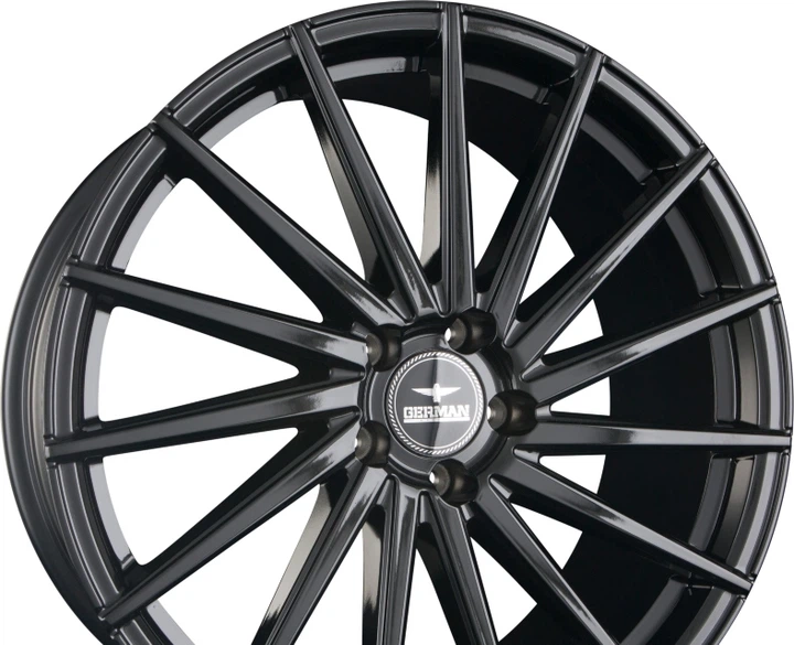 GERMAN WHEELS G1 Schwarz Glanz Lackiert R20 W10.5 PCD5x112 ET35 DIA72.6 ...