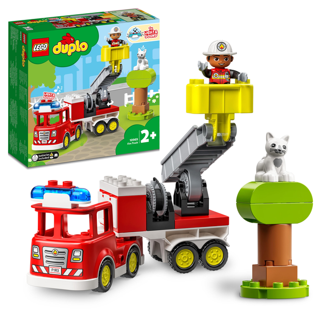 Конструктор LEGO DUPLO Town Пожежна машина 21 деталь (10969) – іграшки ...