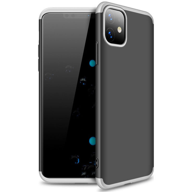 Чехол на Apple iPhone 11 / для айфон 11 пластиковый Серебристый – фото ...