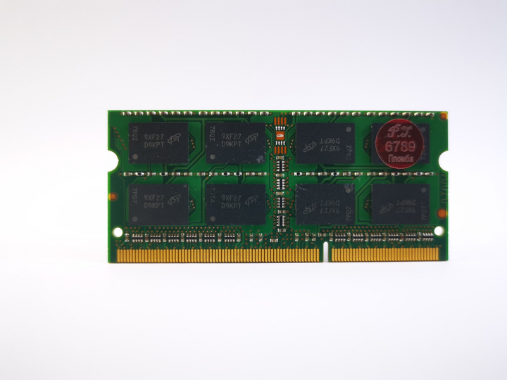 Оперативная память для ноутбука Sodimm Micron Ddr3 2gb 1066mhz Pc3