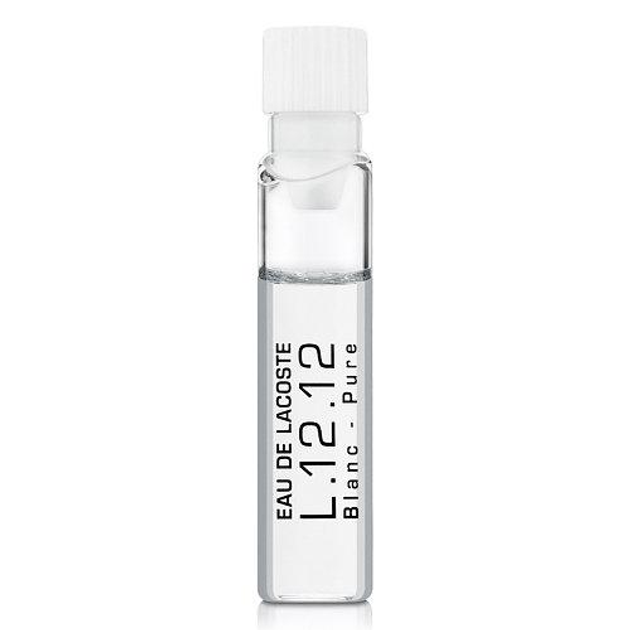 Туалетная вода LACOSTE Eau De Lacoste L.12.12. Blanc Pure 1,5 мл ...