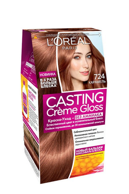 L'Oreal Paris Casting Creme Gloss Фарба для волосся 724 – купить онлайн ...