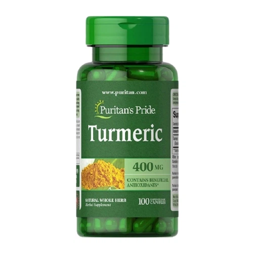 Куркума Puritan's Pride Turmeric 400 mg 100 Caps – фото, отзывы ...