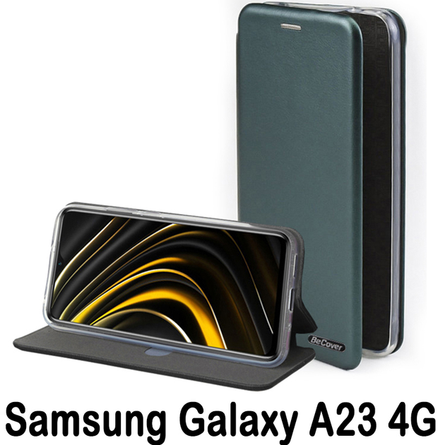 Чехол-книжка BeCover Exclusive для Samsung Galaxy A23 4G SM-A235 Dark ...