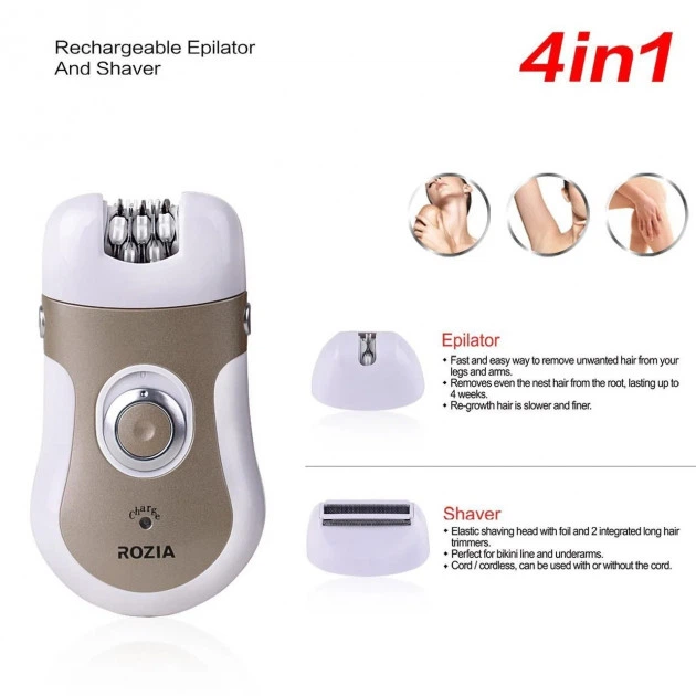 Эпилятор Rozia Hb-6006 4 В 1 – фото, отзывы, характеристики в интернет-магазине ROZETKA от ...