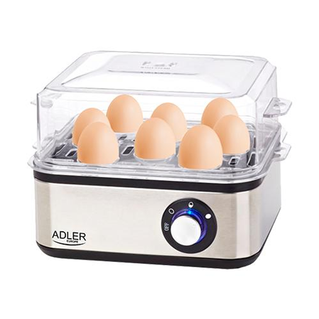 Яйцеварка электрическая Adler AD-4486 800W silver – фото, отзывы ...