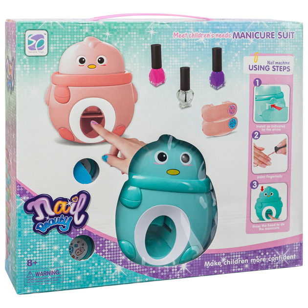 Детский набор для маникюра Nail Beauty голубой – игрушки с доставкой от ...