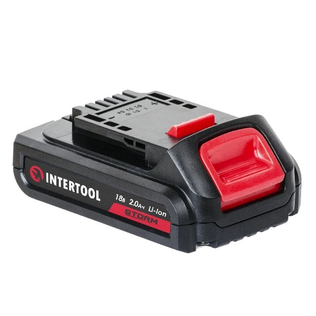 Акумулятор Li-Ion 18 В, 2.0 Аг для дриля-шурупокрута WT-0328/WT-0331 INTERTOOL WT-0332 – фото ...