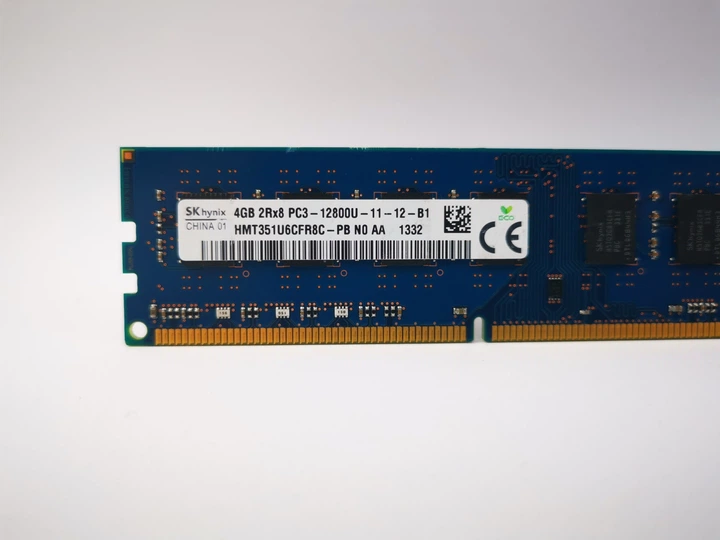 Оперативная память SK hynix DDR3 4Gb 1600MHz PC3-12800U (HMT351U6CFR8C-PB) 10067 Б/У – фото ...