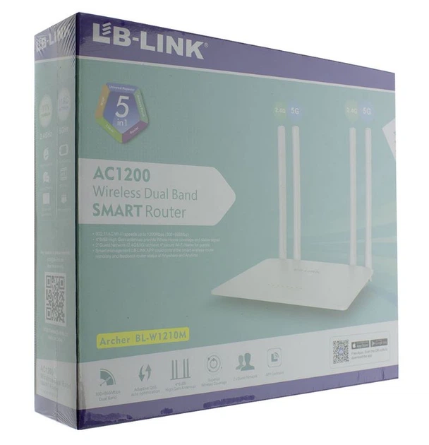 Wi-Fi роутер LB-LINK 1200Mbps BL-W1210M AC 2.4 GHz – низкие цены ...