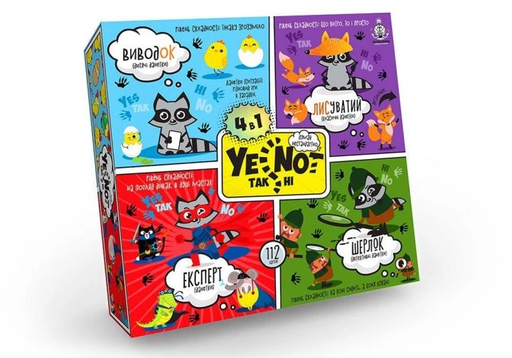 Игра карточная Danko Toys Yenot ДаНетки. Выводок (YEN-02-01U) – фото ...