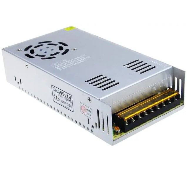 Адаптер Блок питания для светодиодов 12V 30A METAL – фото, отзывы ...
