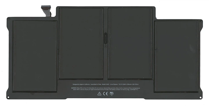 Акумулятор для ноутбука Apple A1405 7.3V Black 6700mAh Оригинал – фото ...