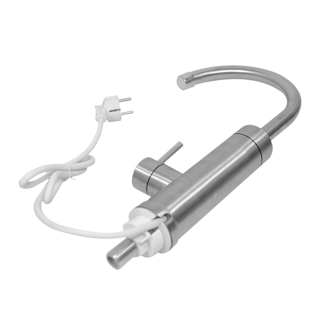 Проточный водонагреватель надежный с экраном RX-011 Хромированный ...