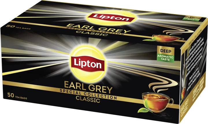 Чай черный Lipton Earl Grey 50 пакетиков (5410033851336) – ROZETKA – купить в Киеве с доставкой ...