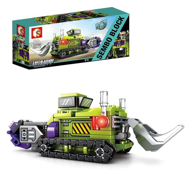 Дитячий конструктор SEMBO BLOCK 103081 будтехніка (Бульдозер) – іграшки ...