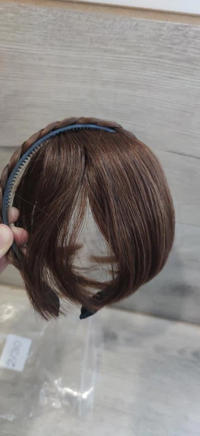 Челка на обруче 2/30, искусственная челка на ободке (KG-5320) – купить ...