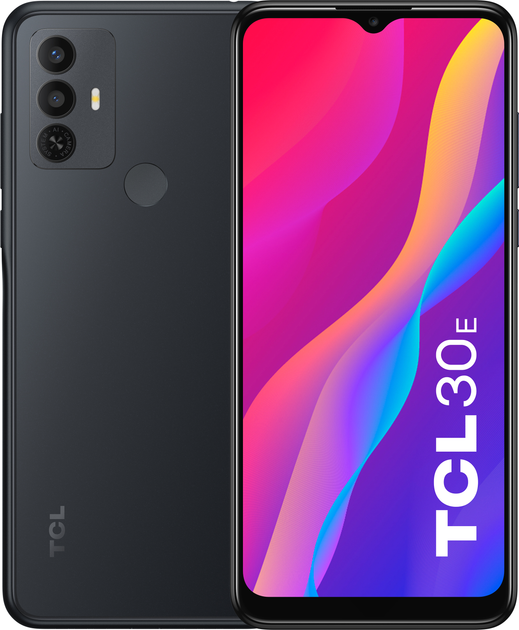 Мобильный телефон TCL 30E (6127I) 3/64GB 2SIM Space Gray (6127I ...