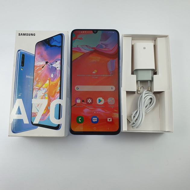 Samsung Galaxy A70 128 GB Blue (2C00003426) Б/У – фото, отзывы ...