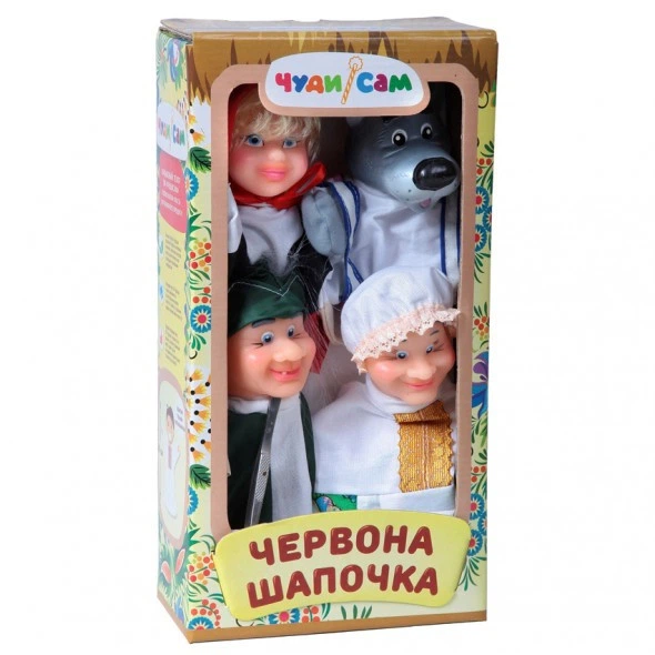 Кукольный театр Чуди сам домашний Красная шапочка B069 – фото, отзывы ...