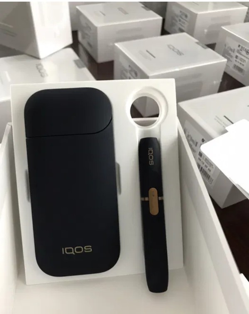 Зарядний блок айкос комплект с держателем. Модель iqos 2.4+ черный Без ...