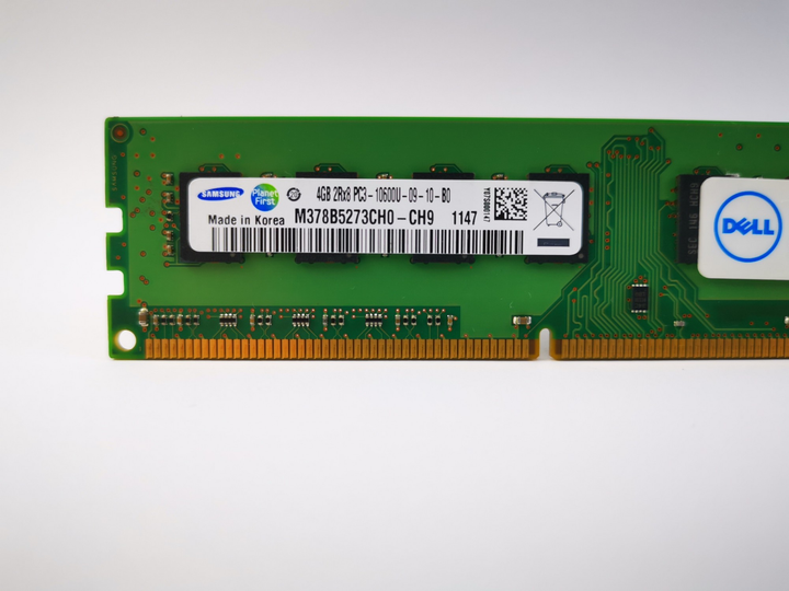 Оперативна пам'ять Samsung DDR3 4Gb 1333MHz PC3-10600U (M378B5273CH0 ...