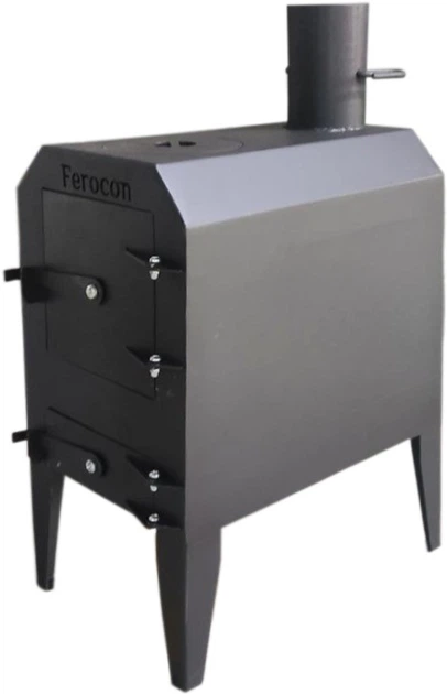 Піч-буржуйка Ferocon Ірис Т з варильною поверхнею – купити онлайн на ...