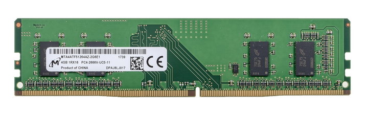 Оперативная память Micron DDR4 4Gb 2666 MHz (MTA4ATF51264AZ-2G6E1 ...
