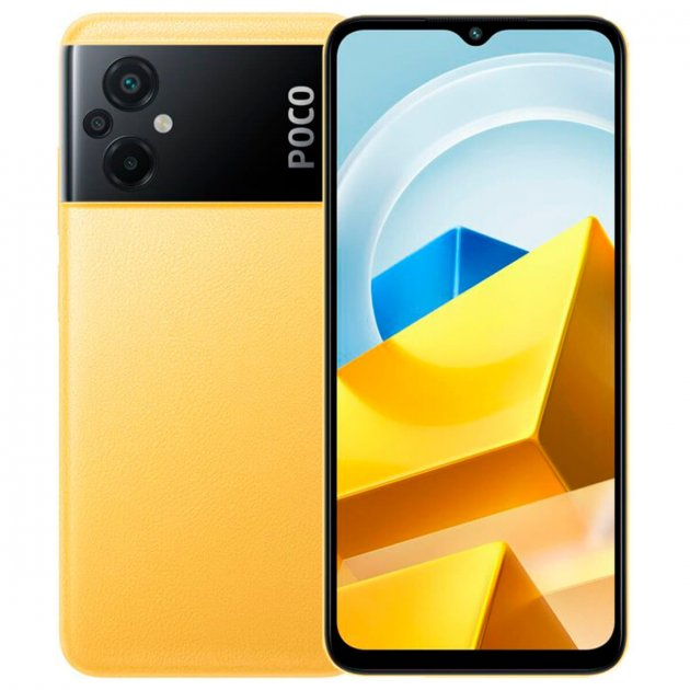 Смартфон Poco M5 4/128GB Yellow Europe – фото, отзывы, характеристики в ...