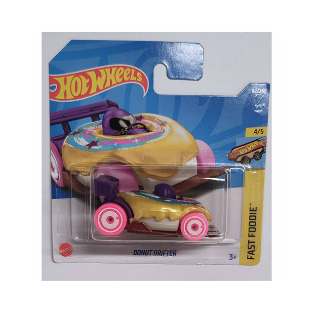 Машинка Хот Вилс 1:64 Donut Drifter коллекция Fast Foodie Hot Wheels ...
