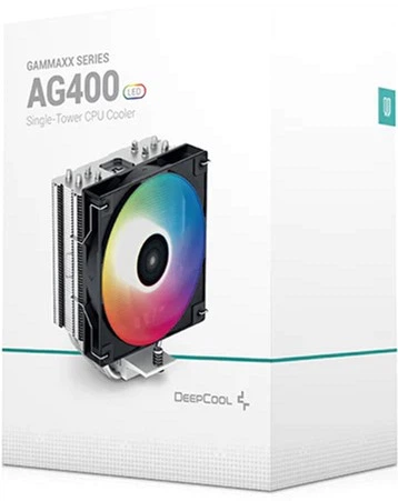 Кулер DeepCool AG400 LED Black – фото, відгуки, характеристики в ...