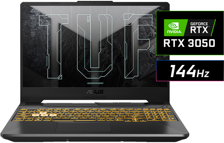 Ноутбук ASUS TUF Gaming F15 FX506HCB-US51 (90NR0723-M003F0) Eclipse ...