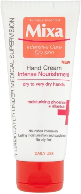 Питательный крем для рук с глицерином для сухой и очень кожи рук - Mixa ...