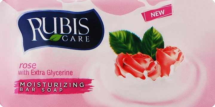 Мыло "Роза" - Rubis Care Rose Moisturizing Bar Soap 90g (1107941-92483 ...