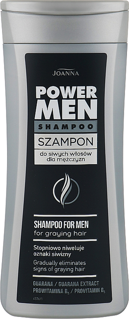 Шампунь для мужчин для седых волос - Joanna Power Graying Hair Shampoo ...