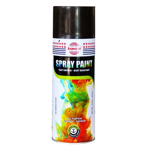 Спрей-краска акриловая ASMACO темно-коричневый RAL 8017 400 мл – фото ...