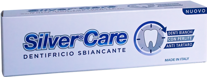 Зубная паста Silver Care Отбеливающая 75 мл (8009315045043) – купить ...