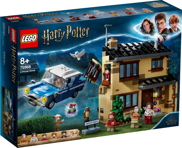 Lego Harry Potter Тисовая улица, дом 4 Лего Гарри Поттер 75968 – фото ...