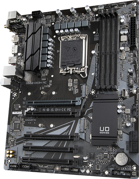 Материнская плата Gigabyte B660 DS3H AC (s1700, Intel B660, PCI-Ex16 ...