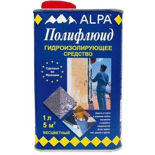 Жидкость для защиты от влаги Полифлюид Alpa 1л – фото, отзывы ...
